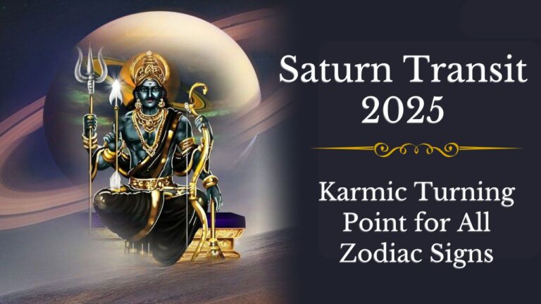 Saturn Transit 2025: Karmic Turning Point for All Zodiac Signs - Astroo ...
