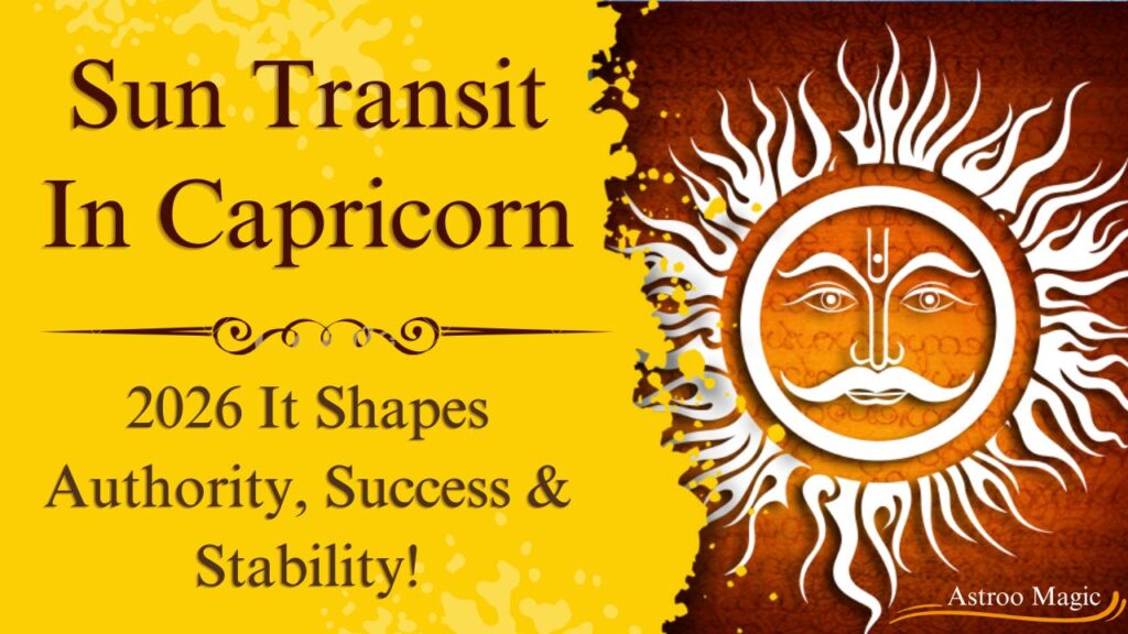 Sun Transit In Capricorn: 2026 It Shapes Authority, Success & Stability ...